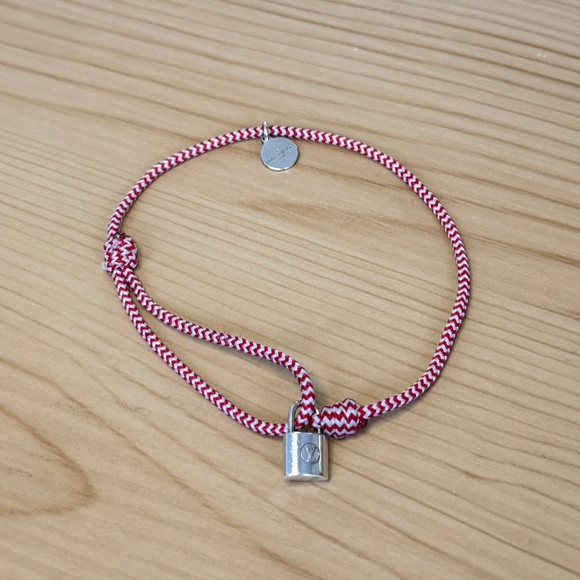 Louis Vuitton | Jewelry | Louis Vuitton Silver Lockit Bracelet 925 ...